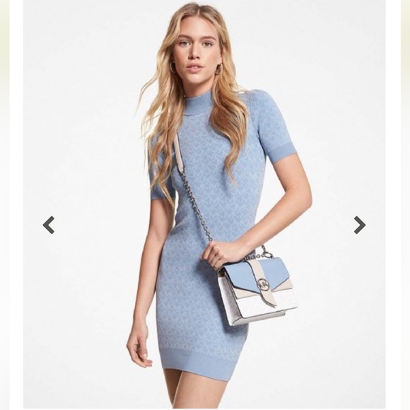 MICHAEL Michael Kors | Dresses | Nwt Michael Michael Kors Mega Mk Dot ...